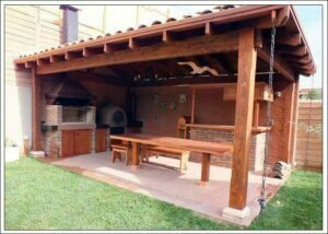 +10 diseños de parrillas exteriores con techo. - PARRILLAS BLOG