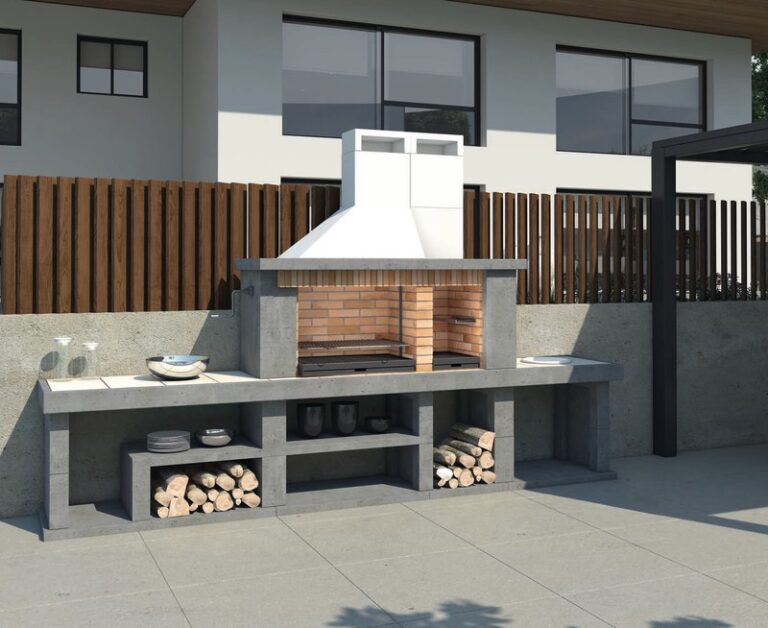 Tipos de barbacoa de obra modernas. - PARRILLAS BLOG