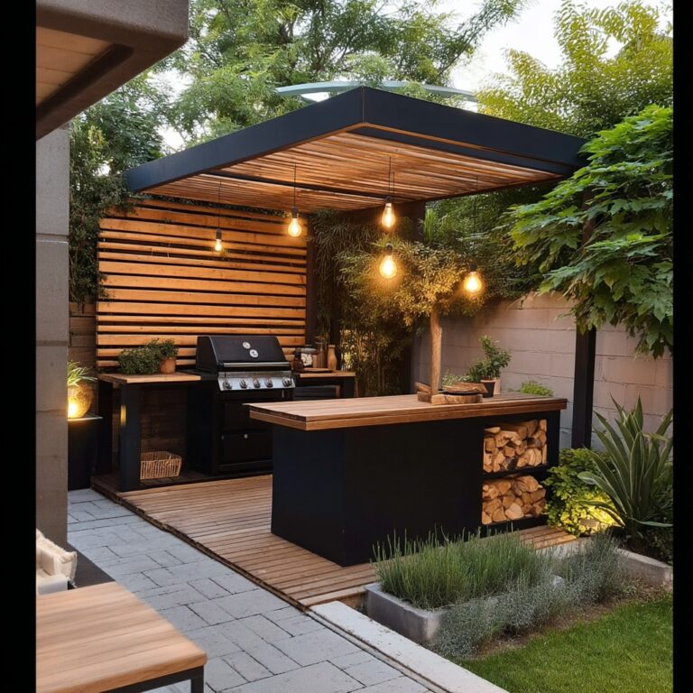 Espacios parrilleros modernos para patios. - PARRILLAS BLOG
